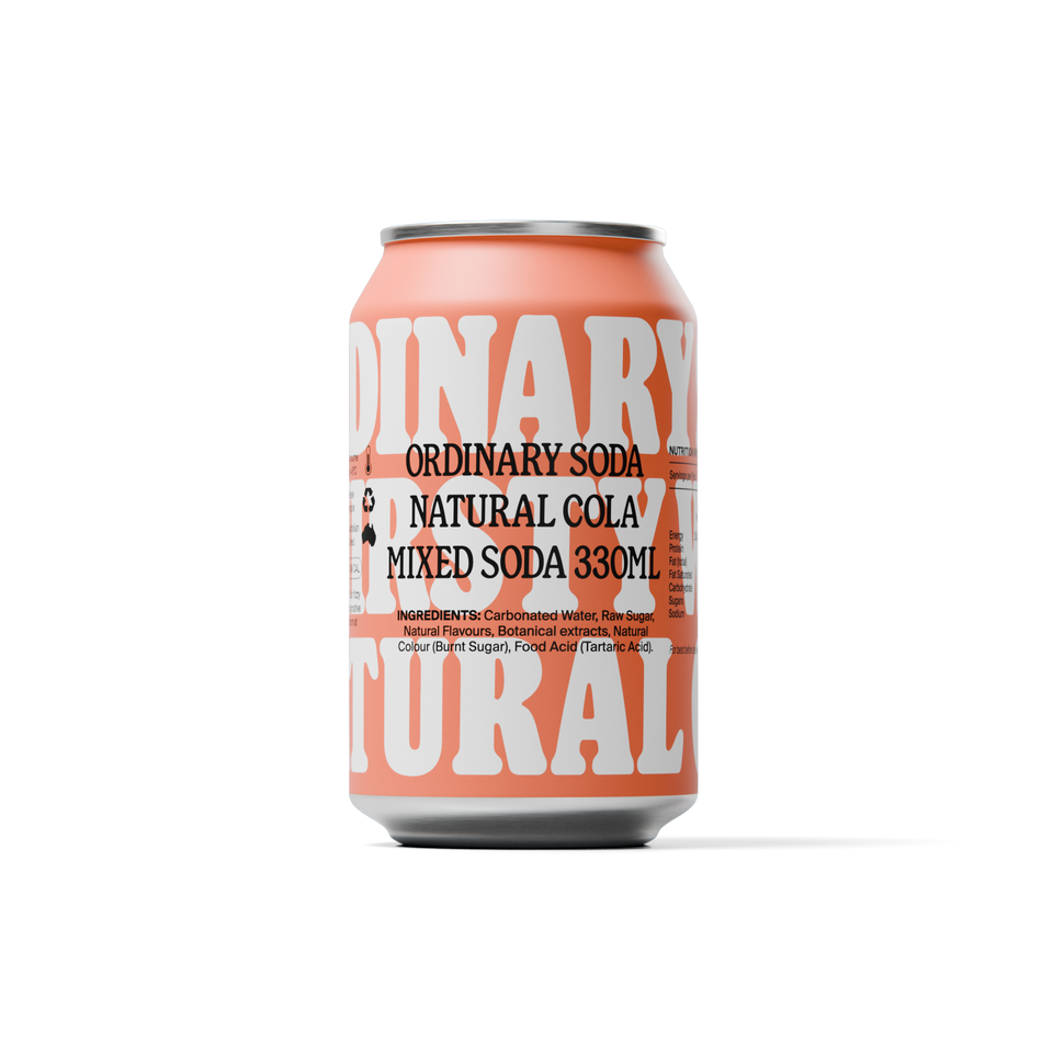 Natural Cola - Ordinary Soda 12 x 330ml – Ordinary Beverage Co